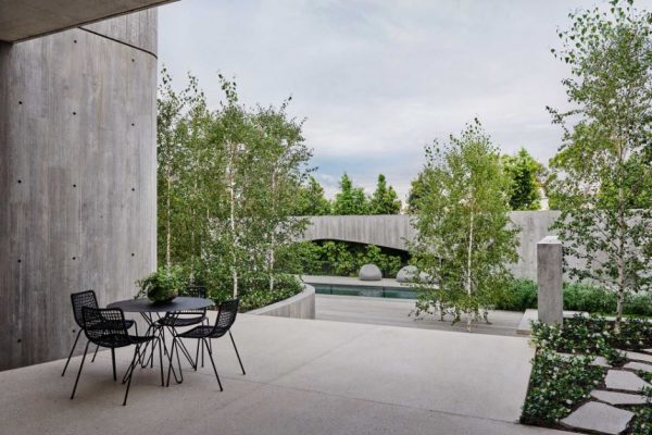 從混凝土開始的質感空間，Twig House沉浸式和諧自然