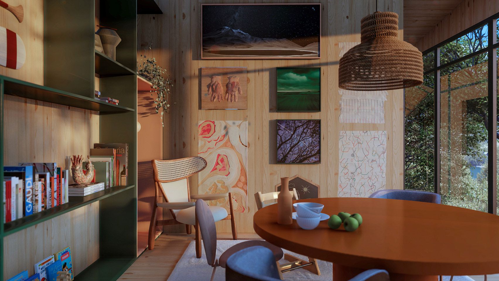 在南美洲巴塔哥尼亞高原住一宿：智利民宿Mapu的室內設計狂想曲