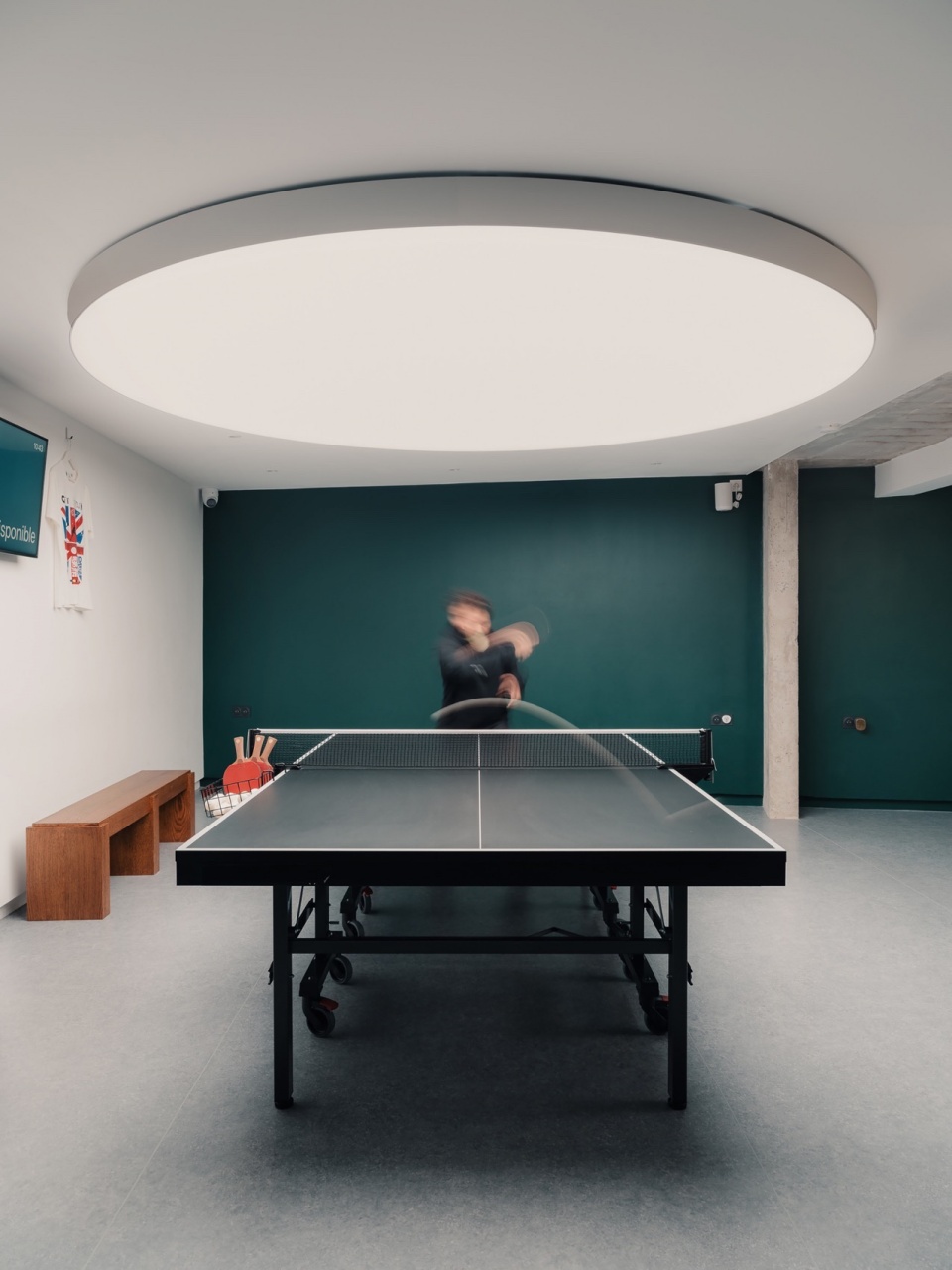 乒乓巴黎：力與美的沉浸式運動社交空間 PING PANG PARIS | 瘋設計 FUNDESIGN